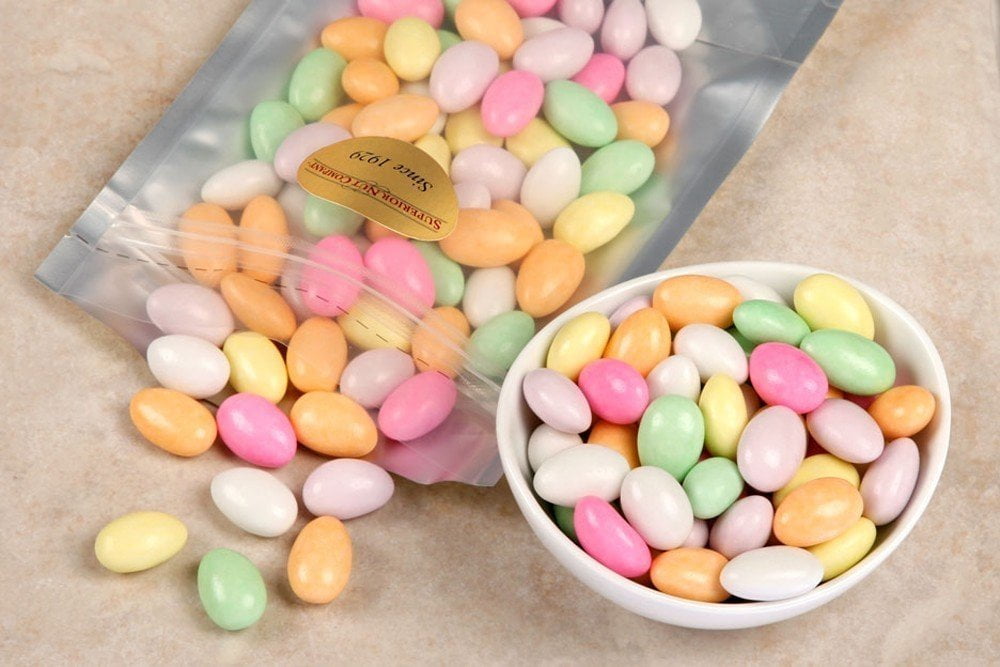 Superior Nuts Assorted Jordan Almonds, Fresh Quality, 1 Pound Bag ...