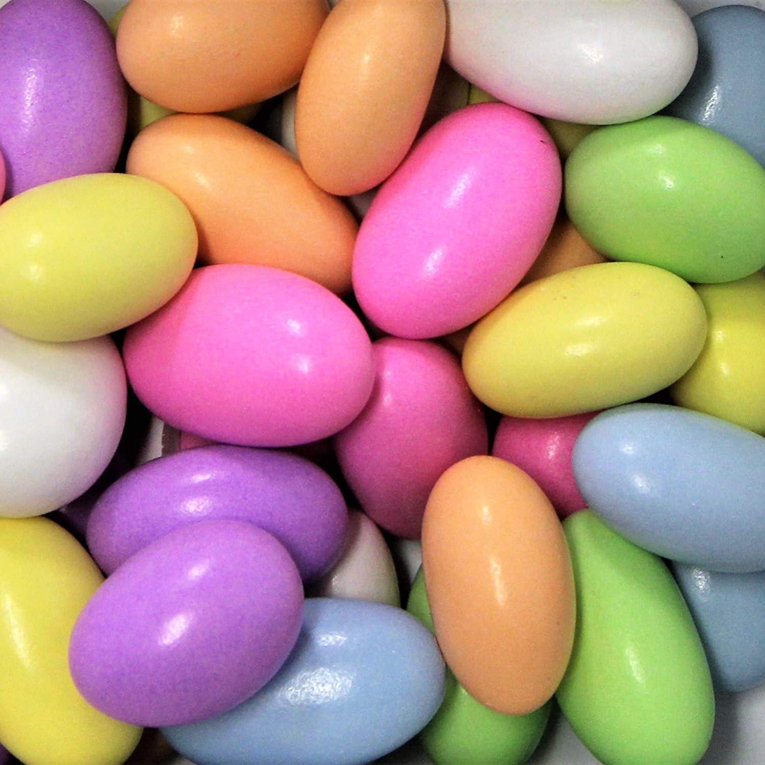 It's Delish Jordan Almonds, Pastel Colors, 5 LBS Bulk, Sugared Almonds ...