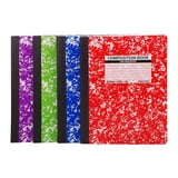 Assorted Marble Composition Books (College Ruled, 4 Pack) - Walmart.com
