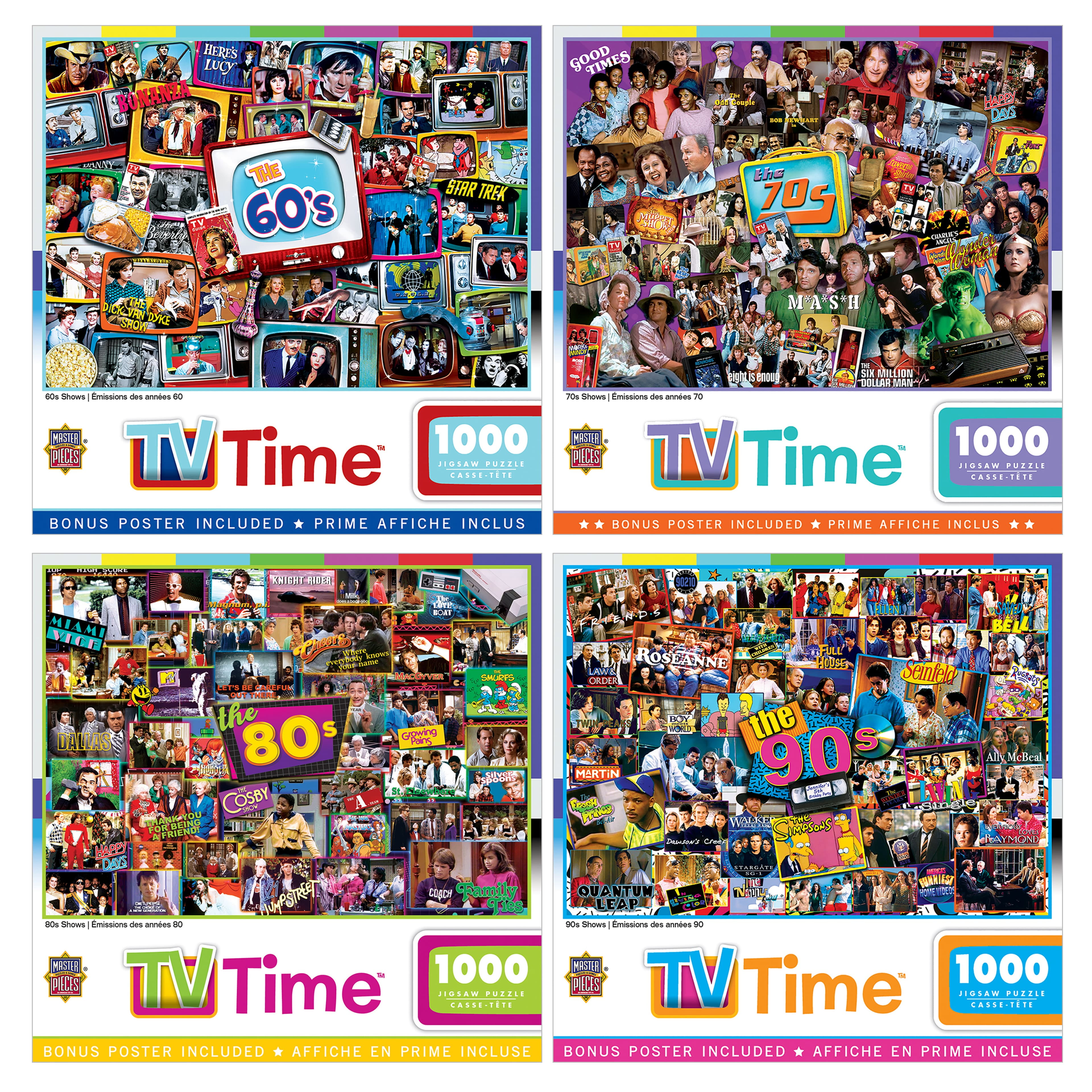 Assorted MasterPieces TV Time Puzzle - Walmart.com