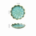 Assorted Ombre Glaze Flower Shaped Porcelain Small Dishes, Household ...