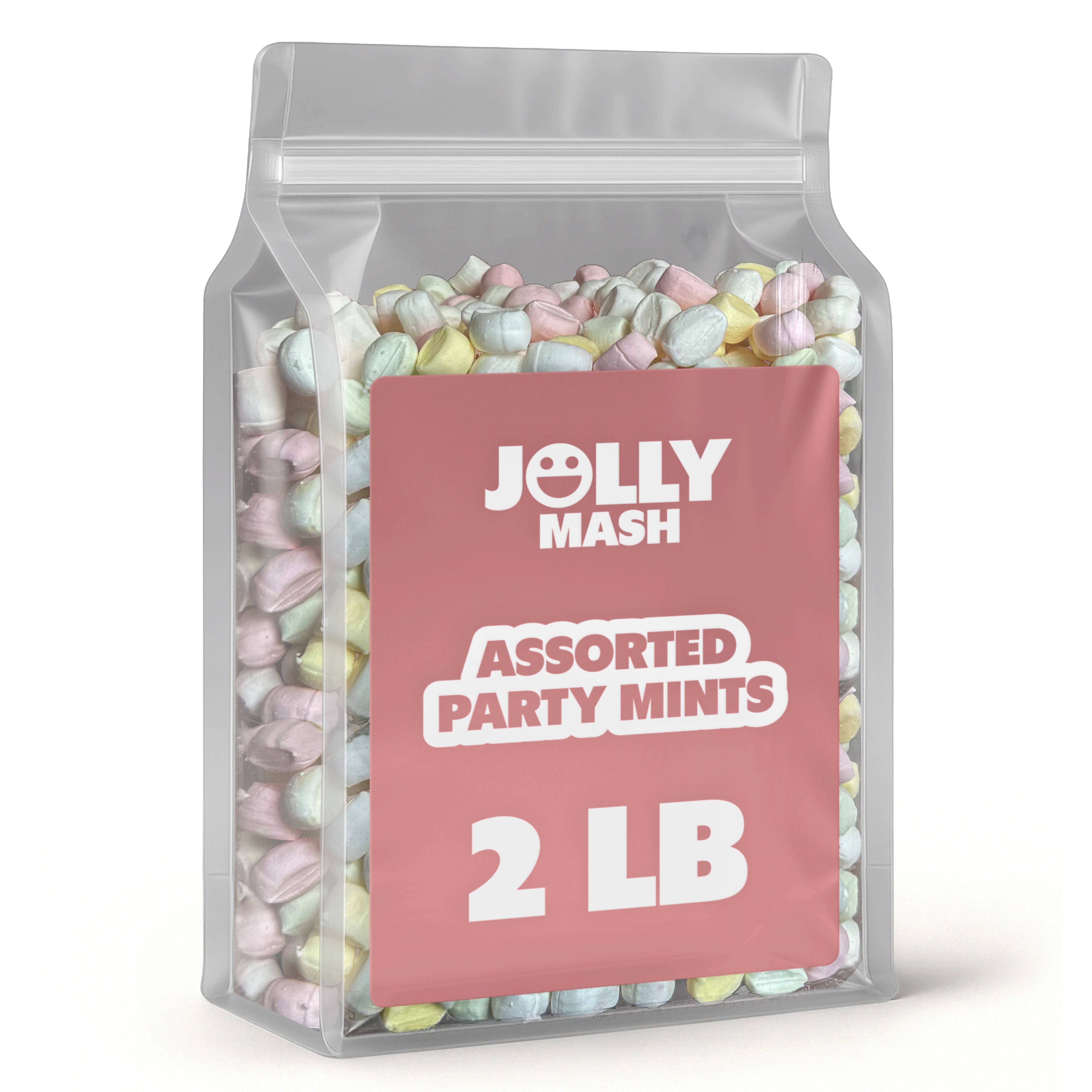Assorted Pastel Party Mints Candy | 2 LBS | Soft Buttermints For After ...