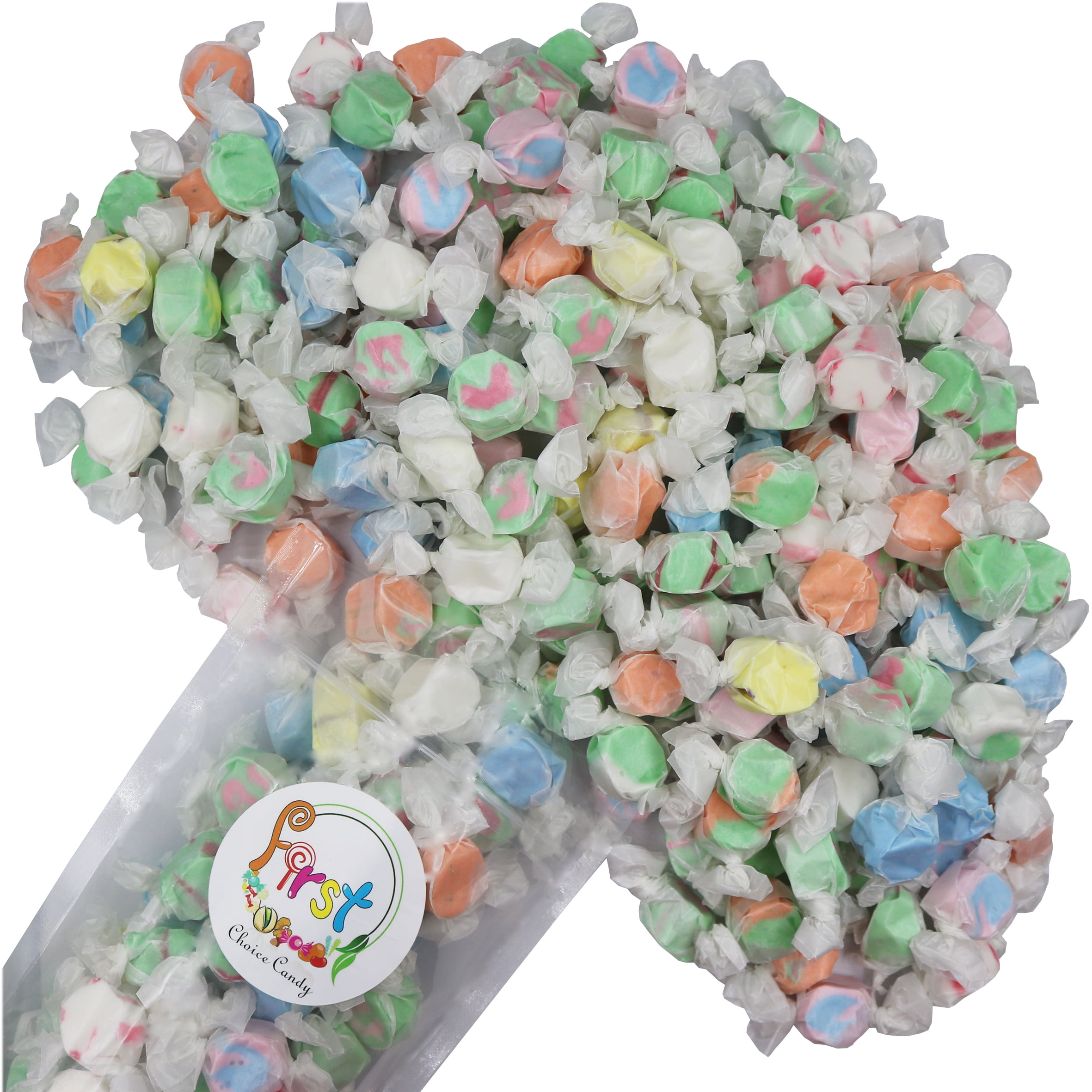 First Choice, Assorted Salt Water Taffy, 2 Pound Resealable Bag ...