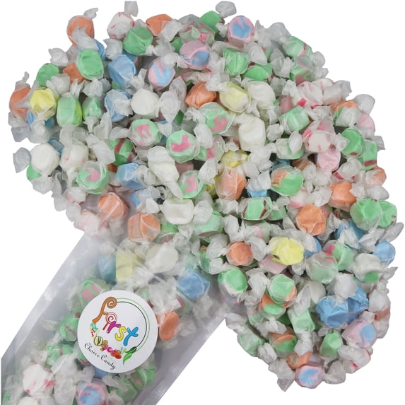 First Choice, Assorted Salt Water Taffy, 2 Pound Resealable Bag ...