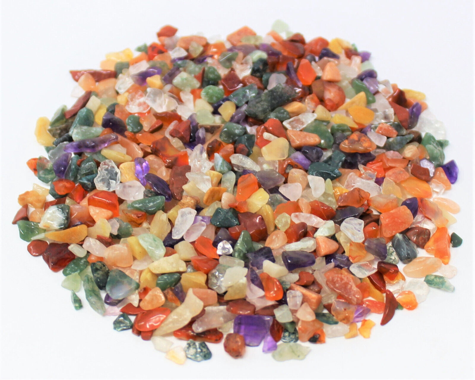 Assorted Semi Tumbled Gemstone Mini Chips 3-10 mm, Tiny, Mixed Chips ...