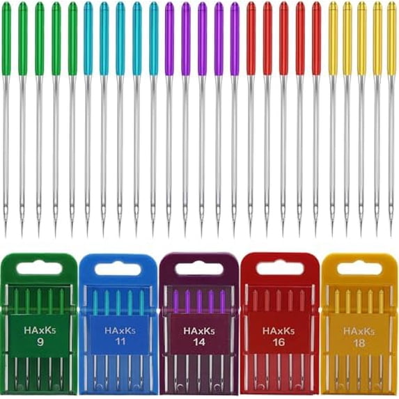 Assorted Sewing Machine Needles, Universal Regular Point Machine ...