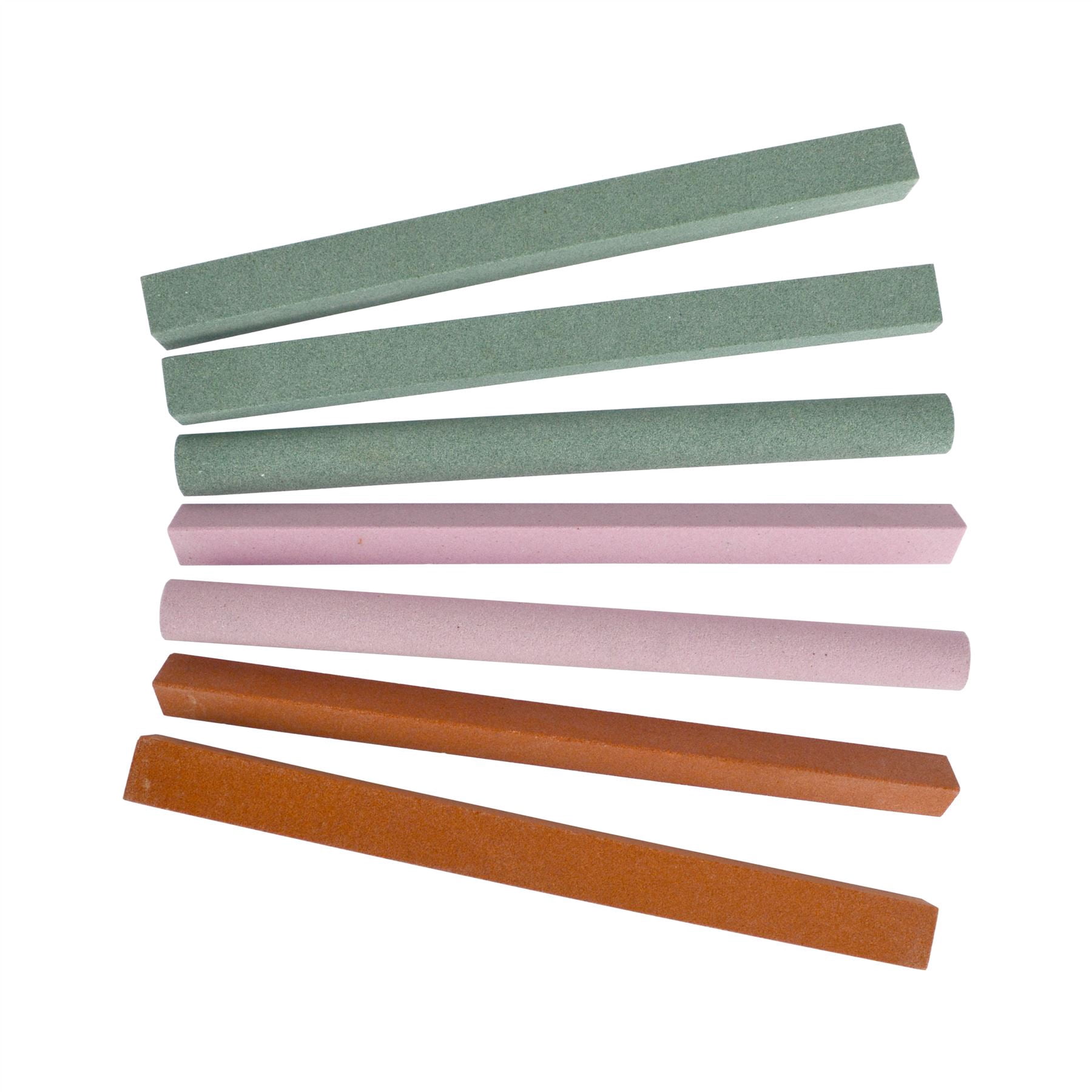 Assorted Sharpening Stone Set 180 & 240 Grit Various Shapes Slipstones ...