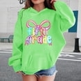 Assorted Solid Color Cute Fifth Grade Print Children Hoodie Elastic ...
