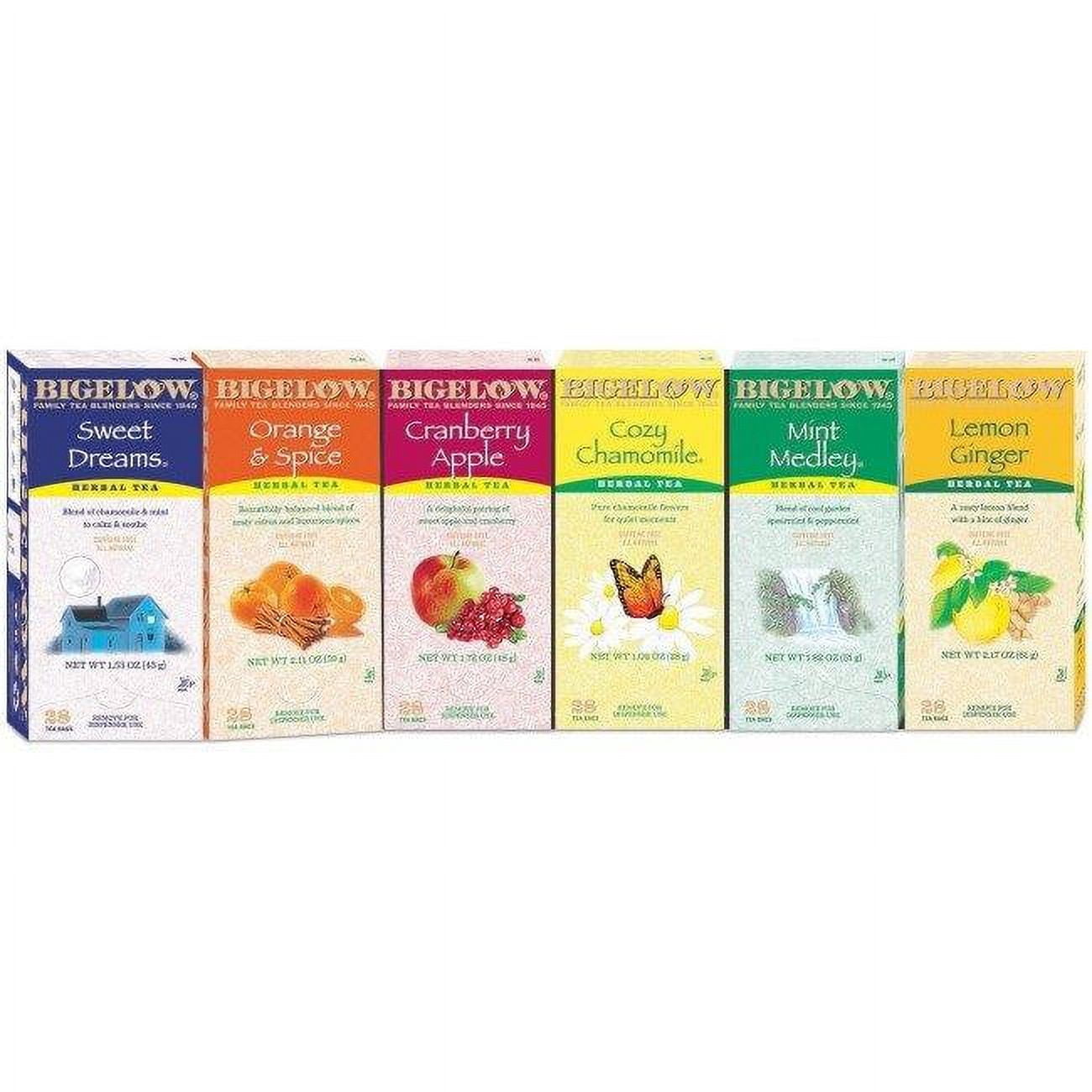Assorted Tea Packs, Six Flavors, 28/box, 168/carton | Bundle of 5 ...
