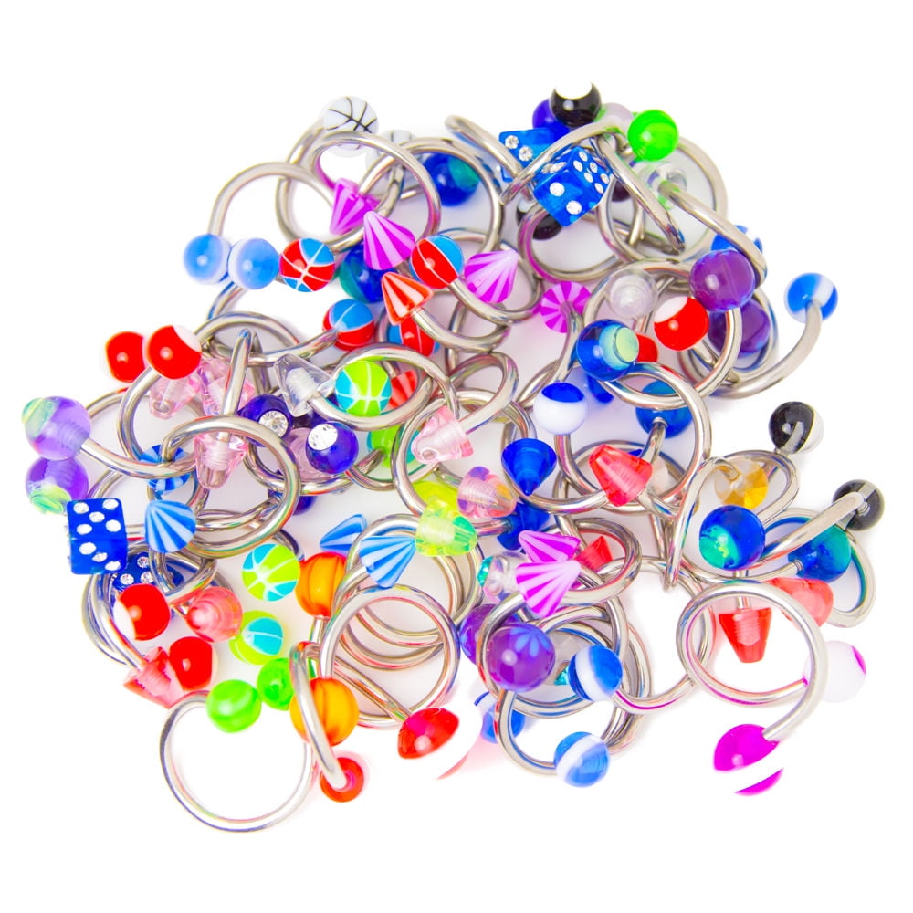 Assorted Twister Ring Mix Fifty Pack - Walmart.com