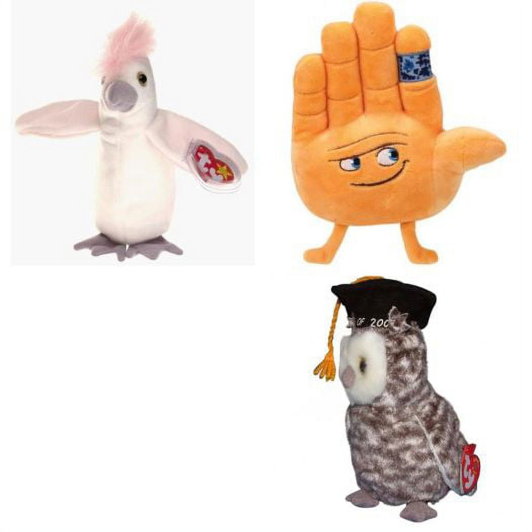 Assorted Ty Beanie Baby 4 Pack Bundle: Ty Beanie Babies - Kuku the ...
