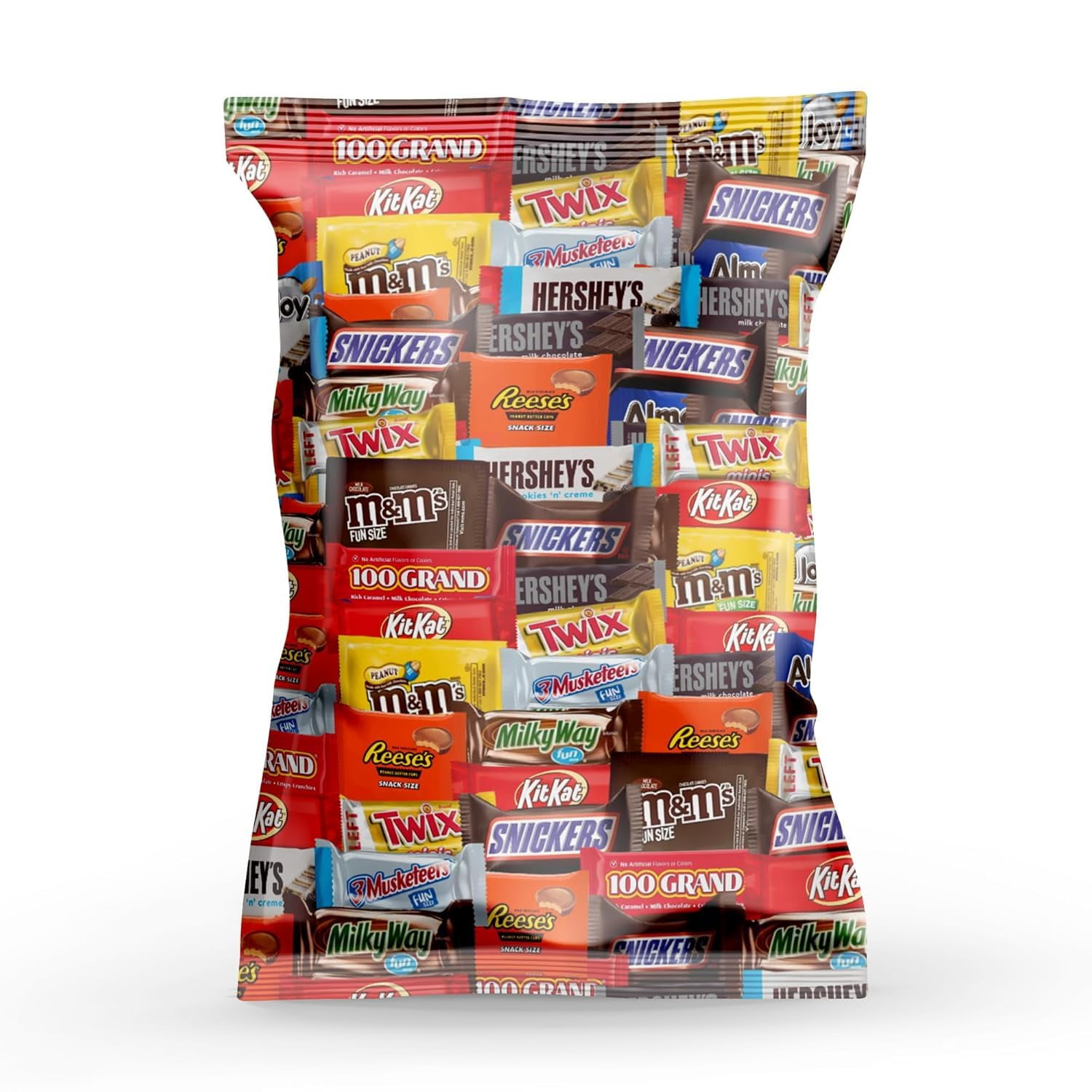 Assorted Variety Pack of KEF28 Fun Size Chocolate Candy - Individually ...