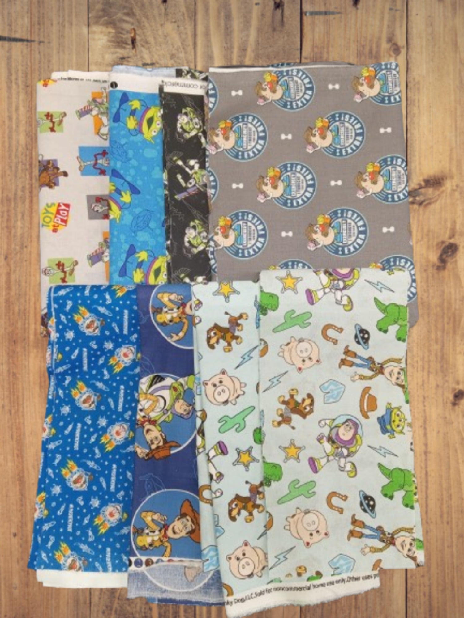 Assorted Woody and Friends Fabric - 1 lb Scrap Bundle - Walmart.com