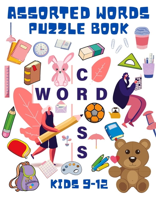Assorted Words Puzzle Book Kids 9-12: Word Search Book for Kids - Word ...