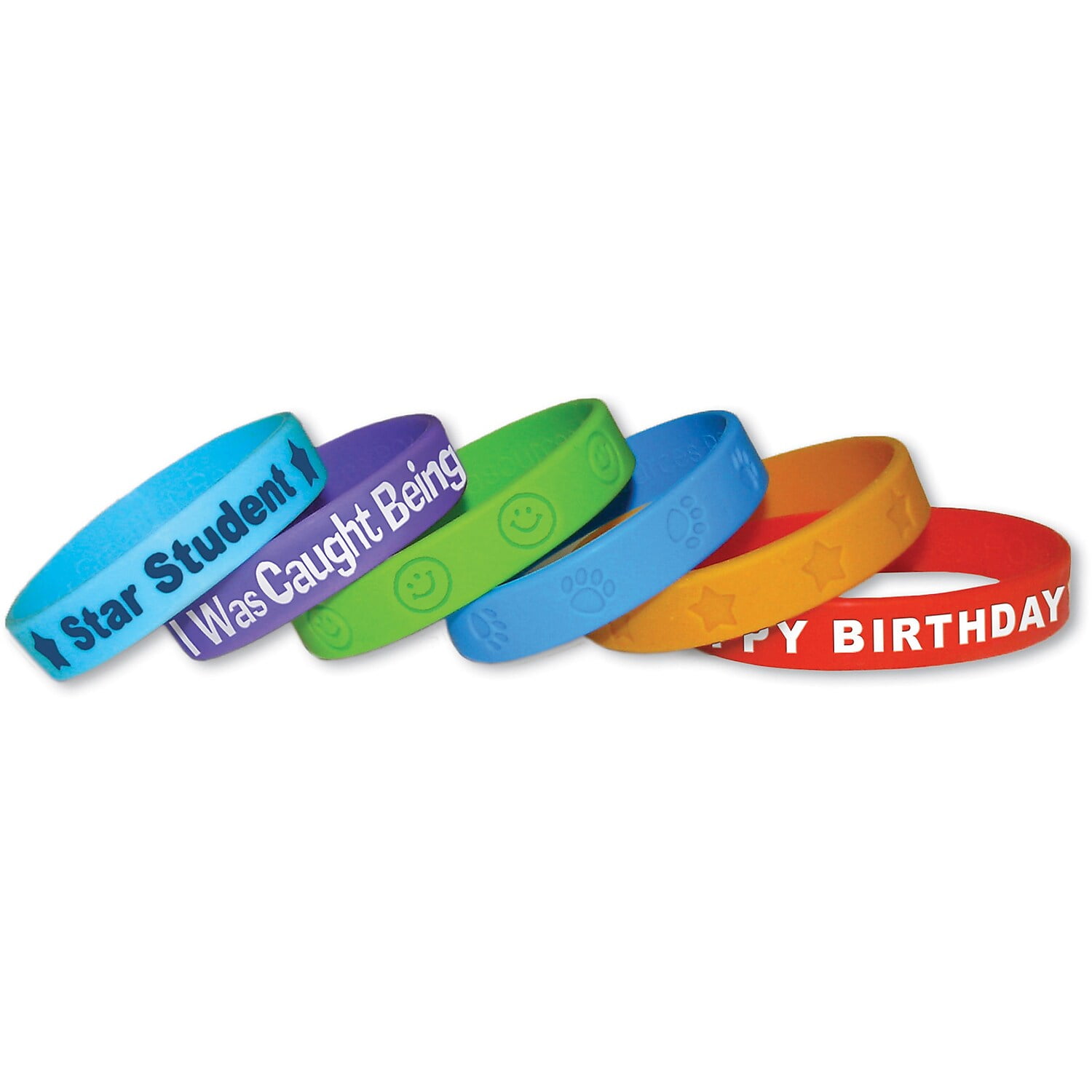 Teacher Created Resources Assorted Wristbands Pack 24 Bands (TCR5451 ...