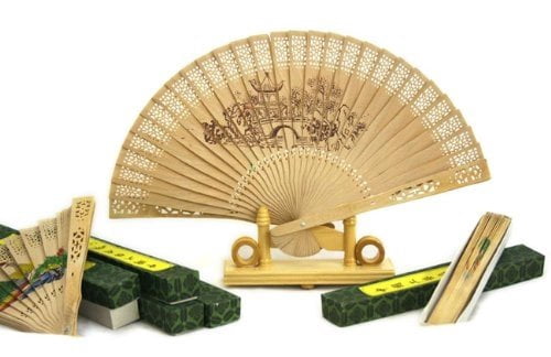 Assortment Of One Dozen (12) Cork Fans FAN068 - Walmart Business Supplies
