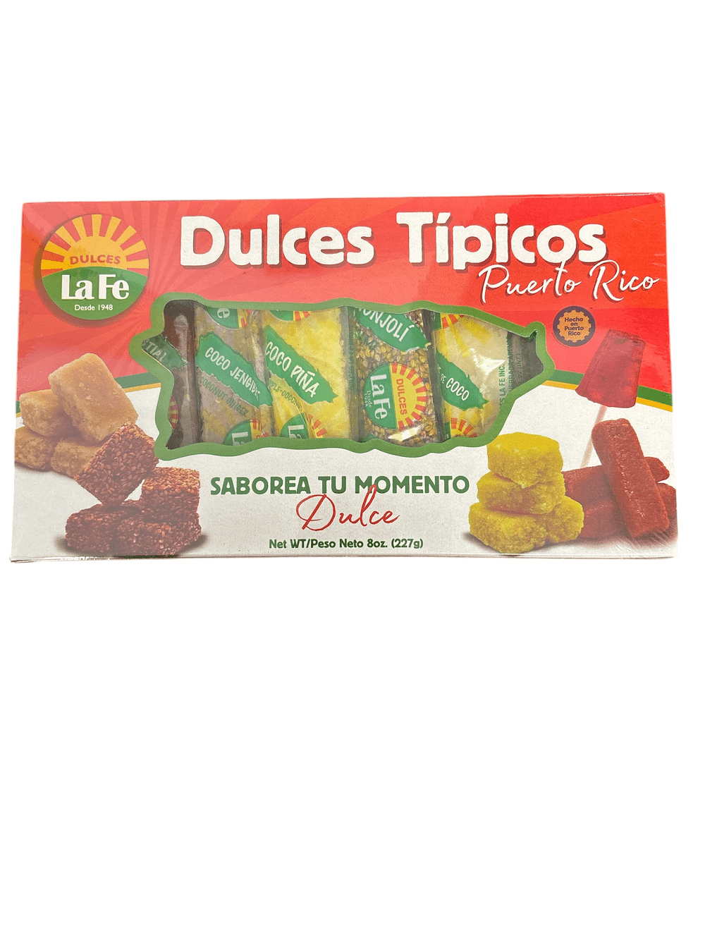 Fabrica De Dulces La Fe Assorted Puerto Rican Candies (8 Pieces, 1 Oz ...