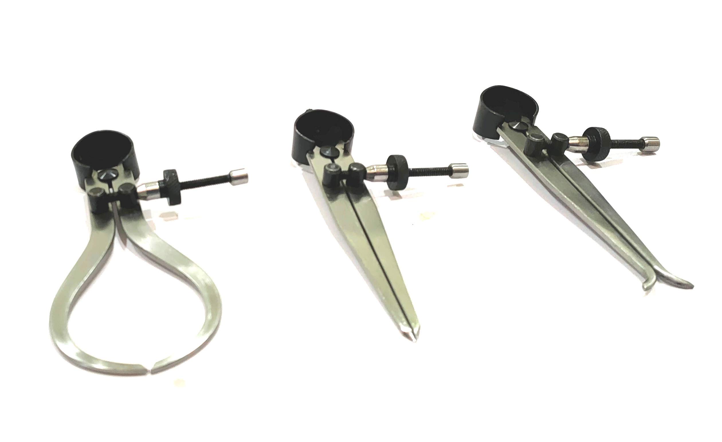 Assorts 3 Pieces Spring Caliper Set - Inside, Outside & Divider 6" inch ...