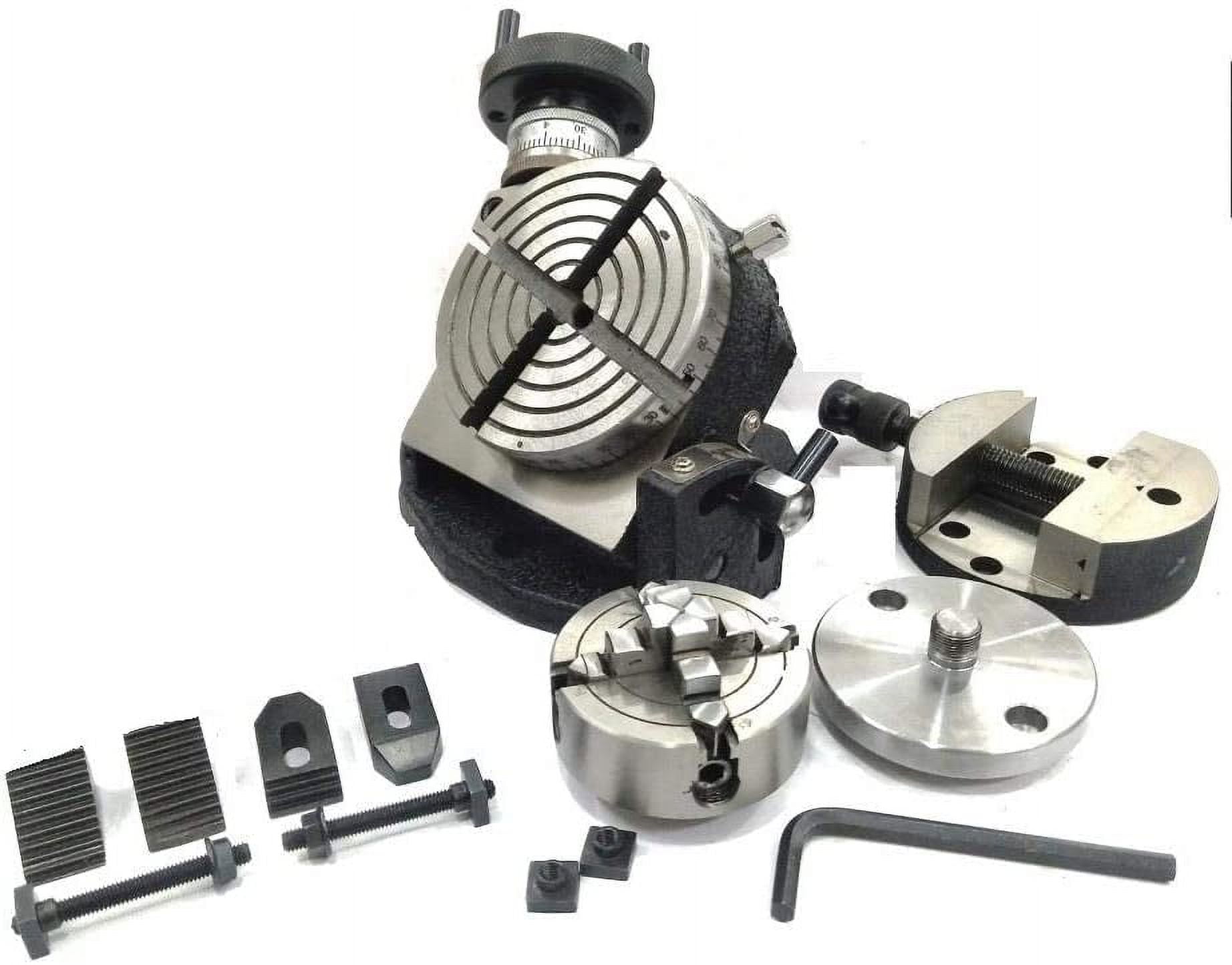 Best Night Vision Binoculars 4" 100mm Rotary Table Milling Indexing & Round Vice/Vise Machine ...