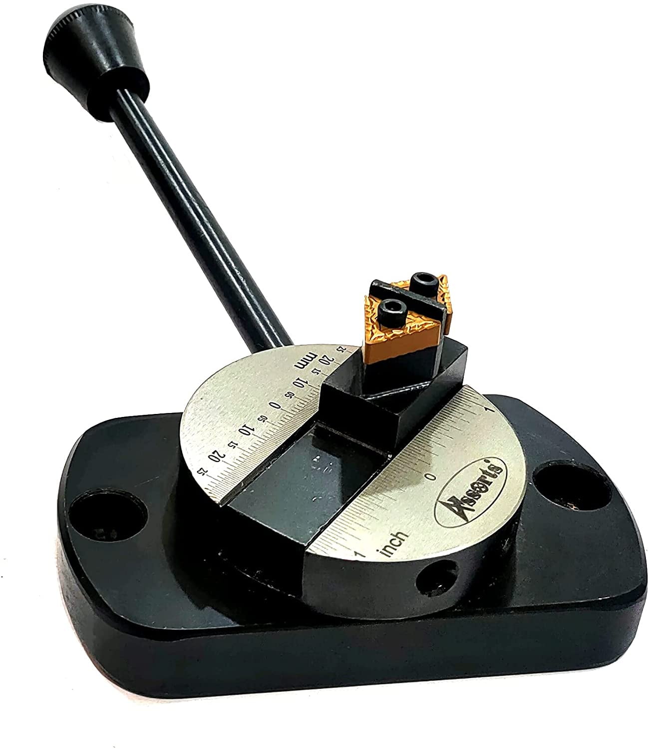 Assorts Oval Base- Double Bit Ball Turning Attachment With Size Scale ...