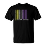 Assume Nothing Nonbinary Flag Genderqueer Lgbtqia Pride Raglan Baseball ...
