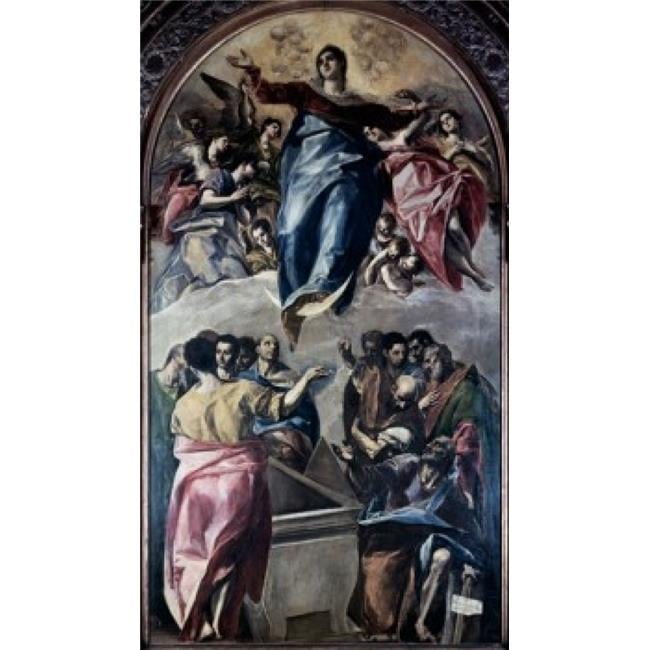 Assumption of the Virgin 1577 El Greco 1541-1614 Greek Oil on Canvas ...
