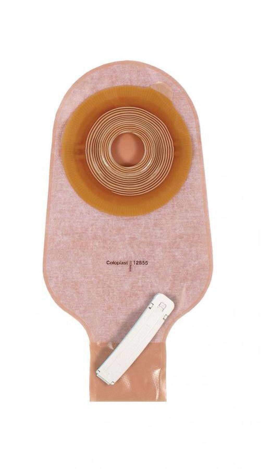 Assura Ileostomy Pouch, One-Piece System, 10 Inch Length, 10 to 55 mm ...