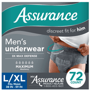 Cardinal Health Maximum Absorbency Men's Protective Underwear, Small ...