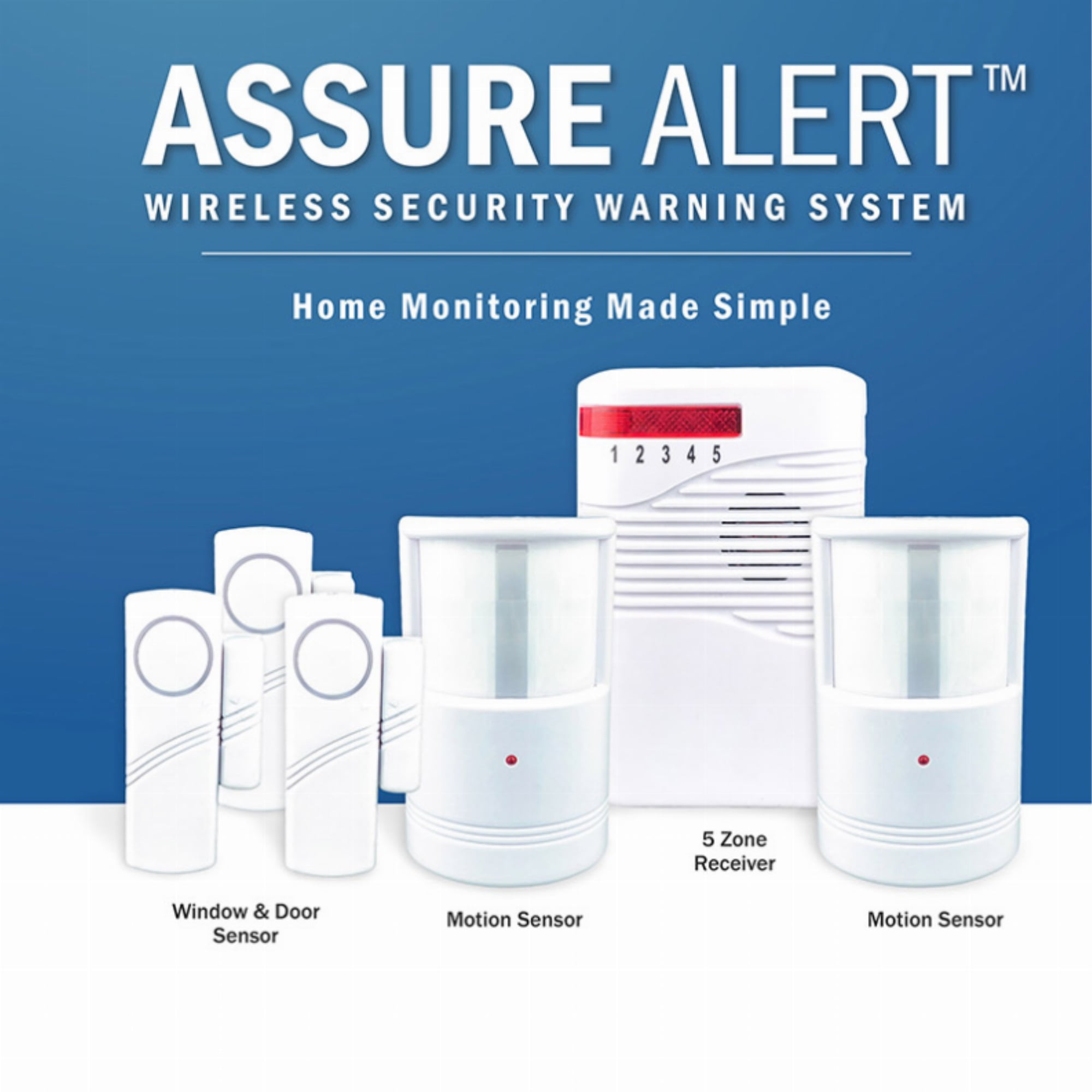 Assure Alert Wireless Security Warning System - Walmart.com