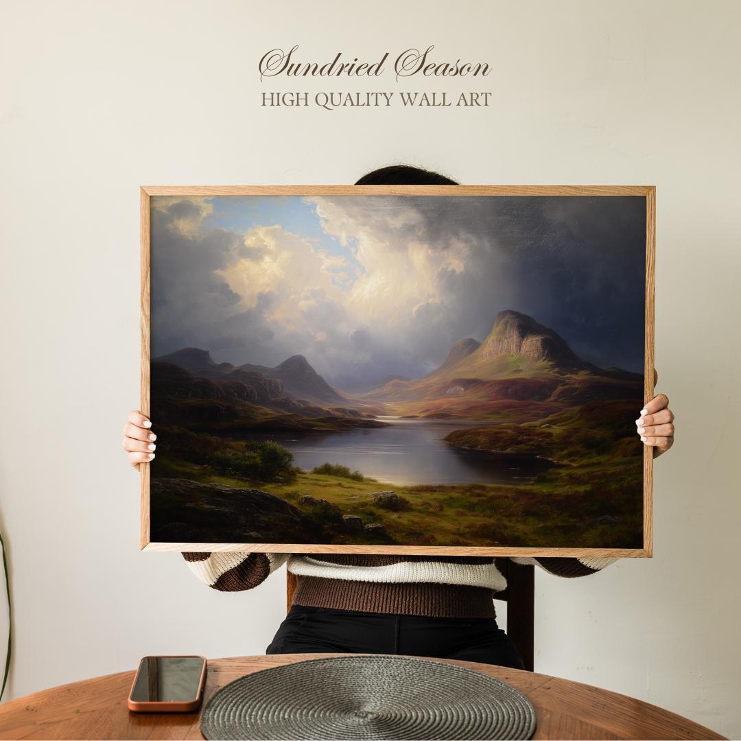 Assynt Scotland Wall Art, Suilven Peak & Highland Landscape Print ...