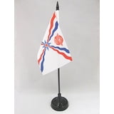 Assyria New Table Flag 4'' x 6'' plastic stick and base - Walmart.com