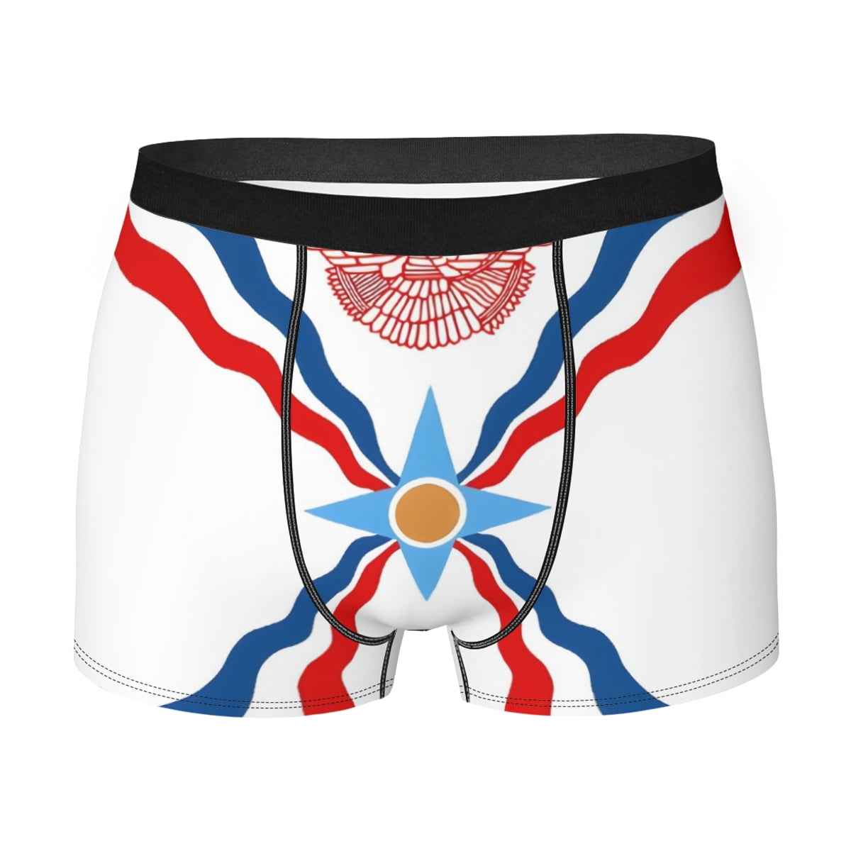 Assyrian Flag Boxer Shorts For Man 3D Print Male Underwear Panties ...