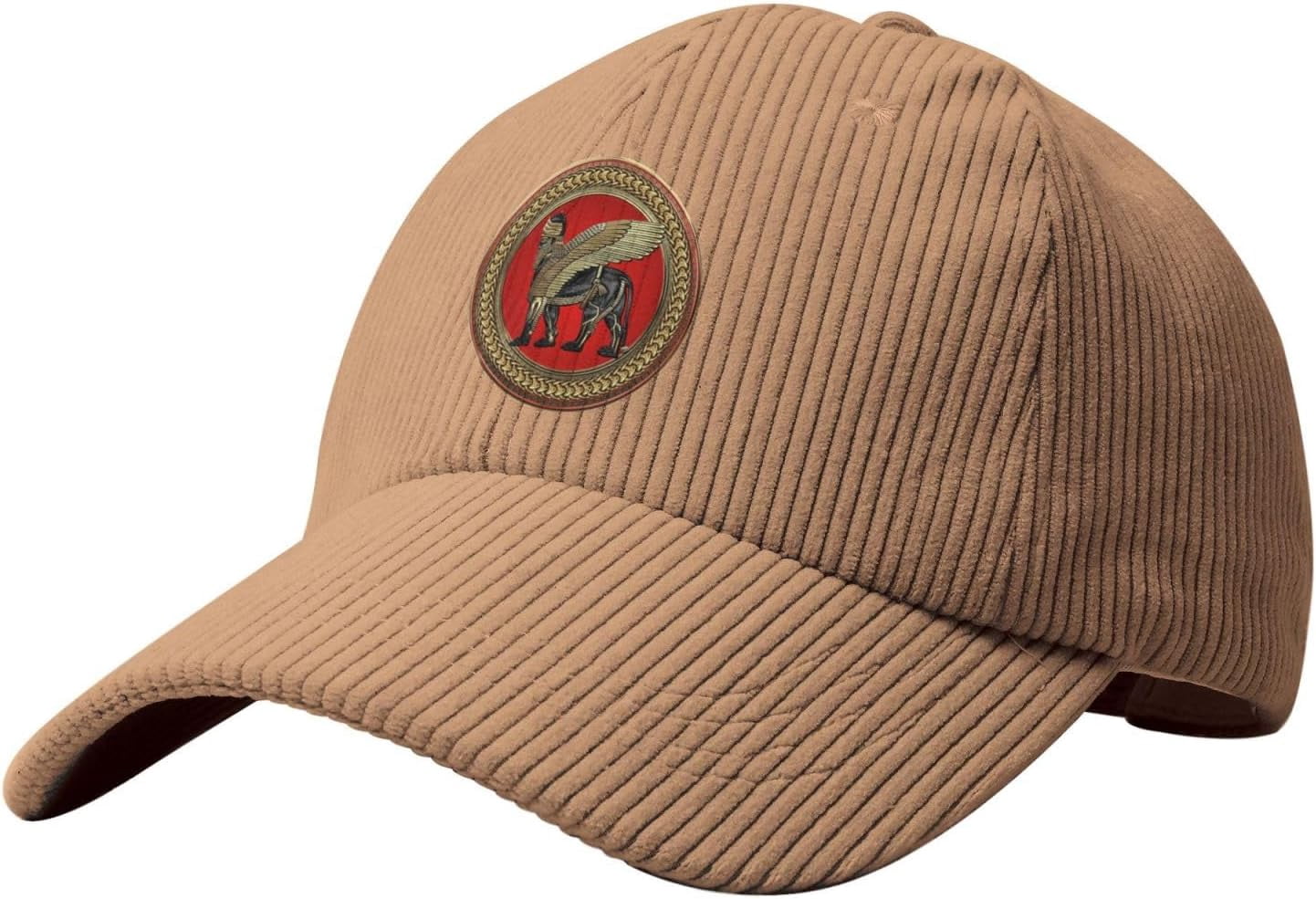 Assyrian Winged Lion Baseball Cap Adjustable Corduroy Sun Hat - Walmart.com