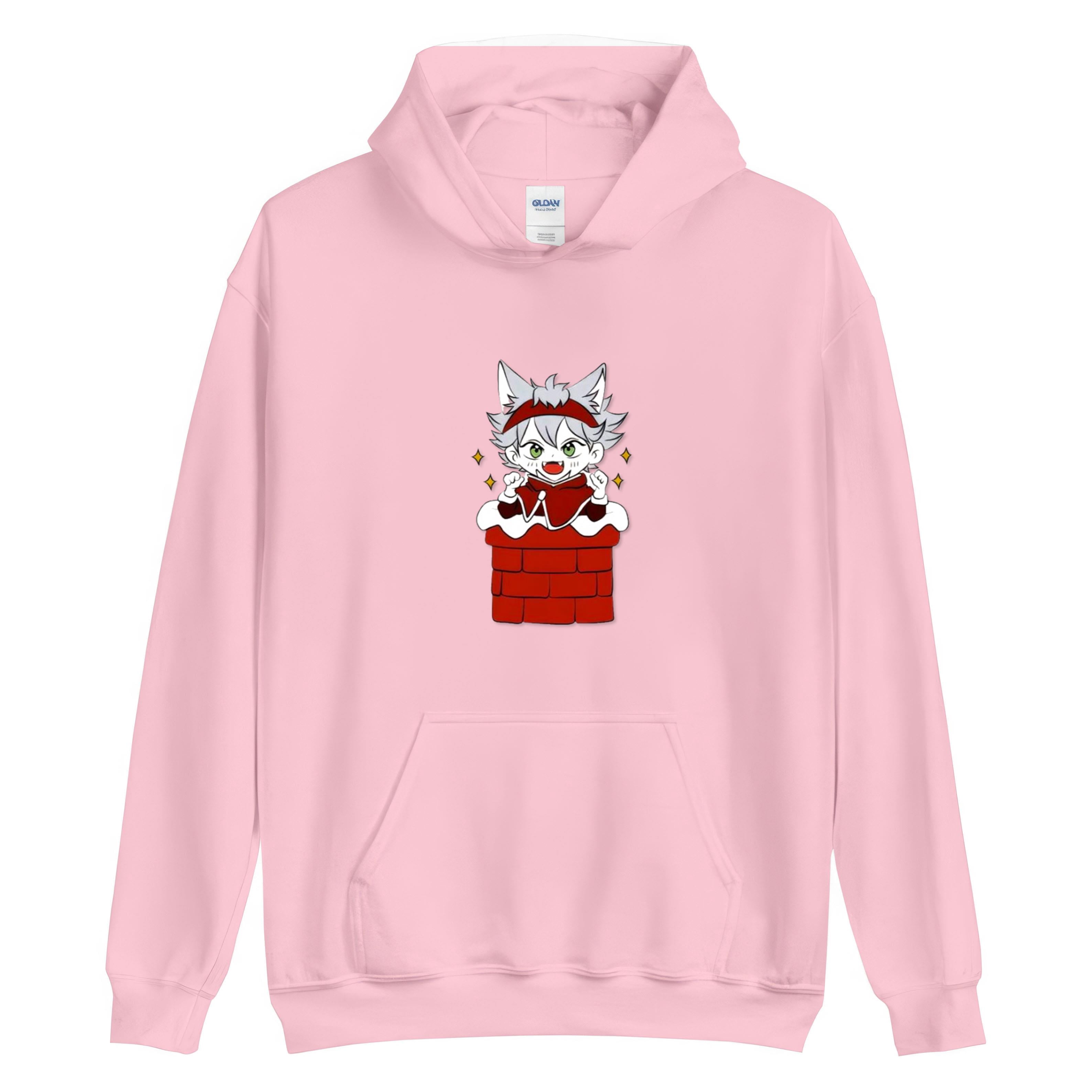 Asta in the chimney Black Clover anime Christmas shirt-removebg-preview ...
