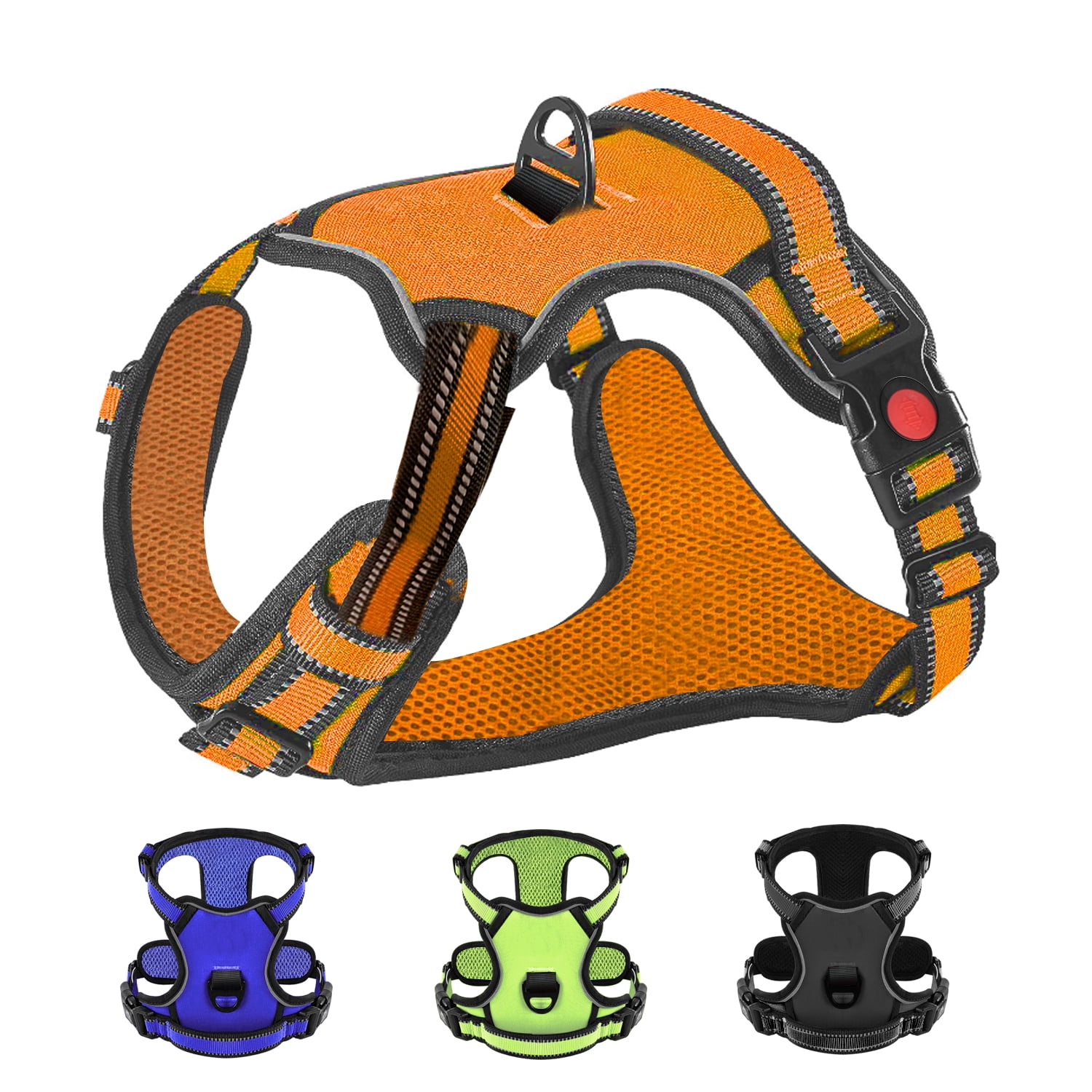 Astarin No Pull Dog Harness for Dogs,No Choke Front Clip Dog Reflective ...