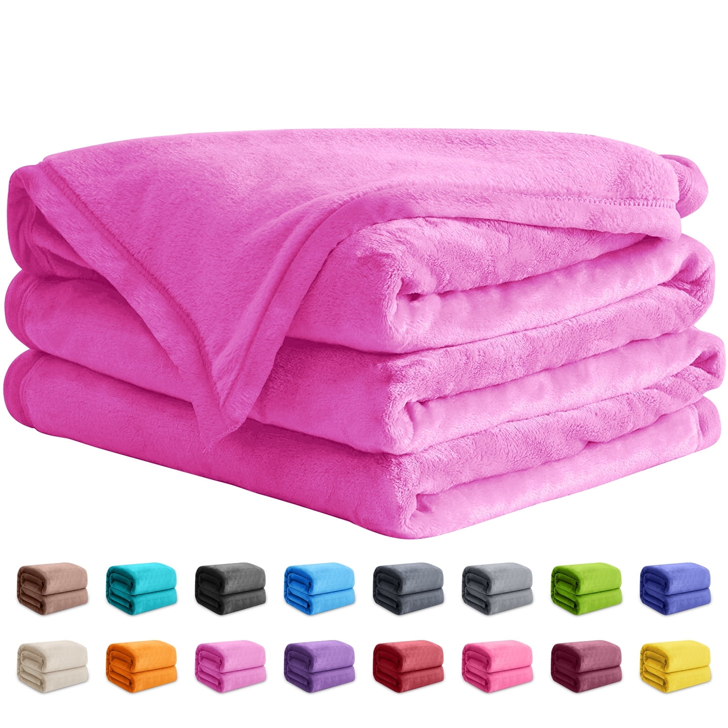 Astarin, Throw Blanket, Twin size, Pink, Microfiber Polyester - Walmart.com