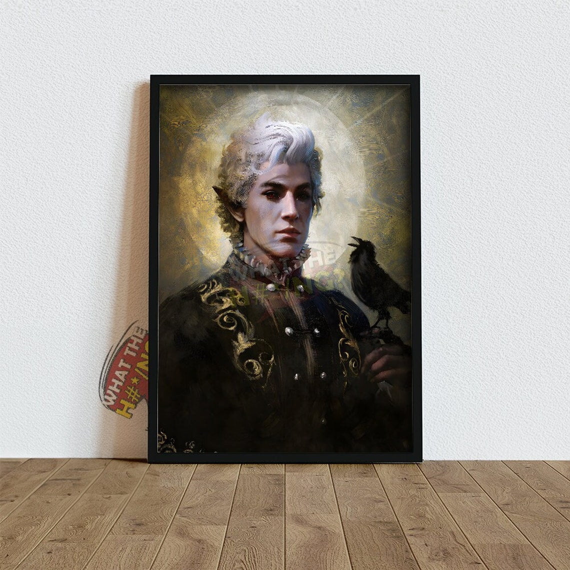 Astarion Art, Baldur's Gate 3 Canvas, Astarion Wall Decor, Astarion ...