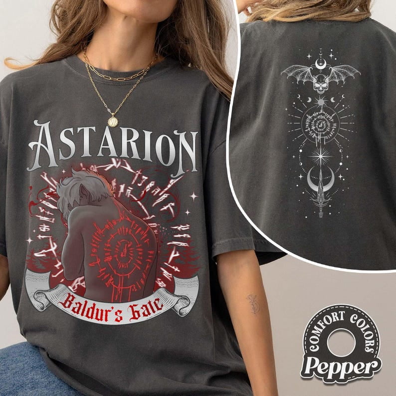 Astarion Baldur's Gate Comfort Colors Shirt, Astarion Baldurs Gate 3 ...