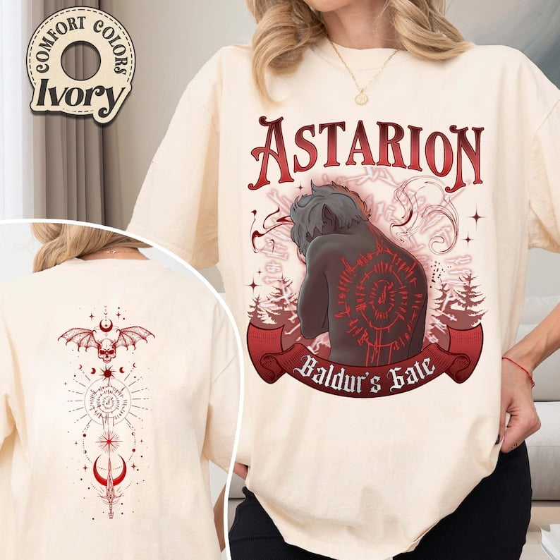 Astarion Baldur's Gate Comfort Colors Shirt, Astarion Baldurs Gate 3 ...