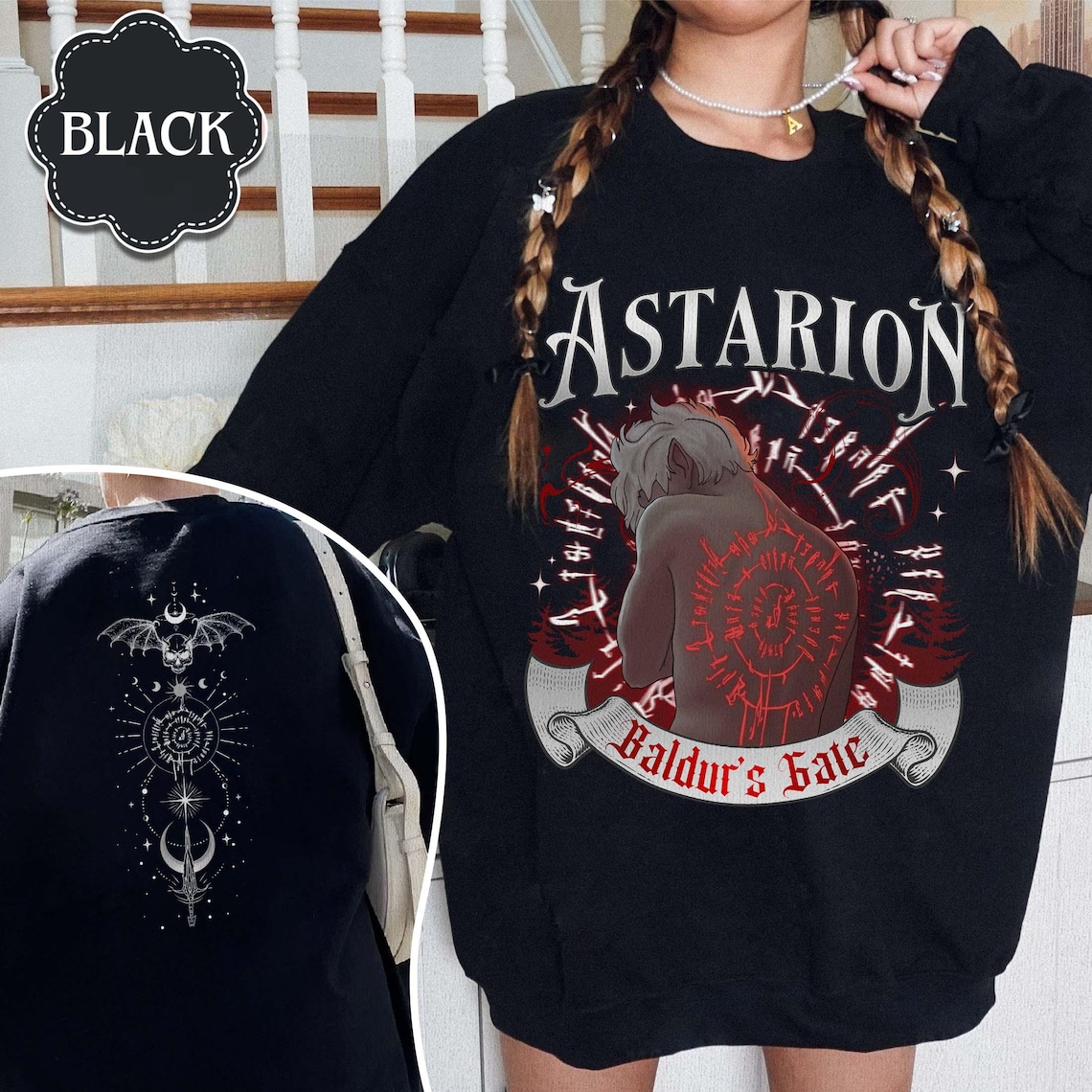 Astarion Baldur's Gate Sweatshirt, Astarion Baldurs Gate 3 Shirt ...