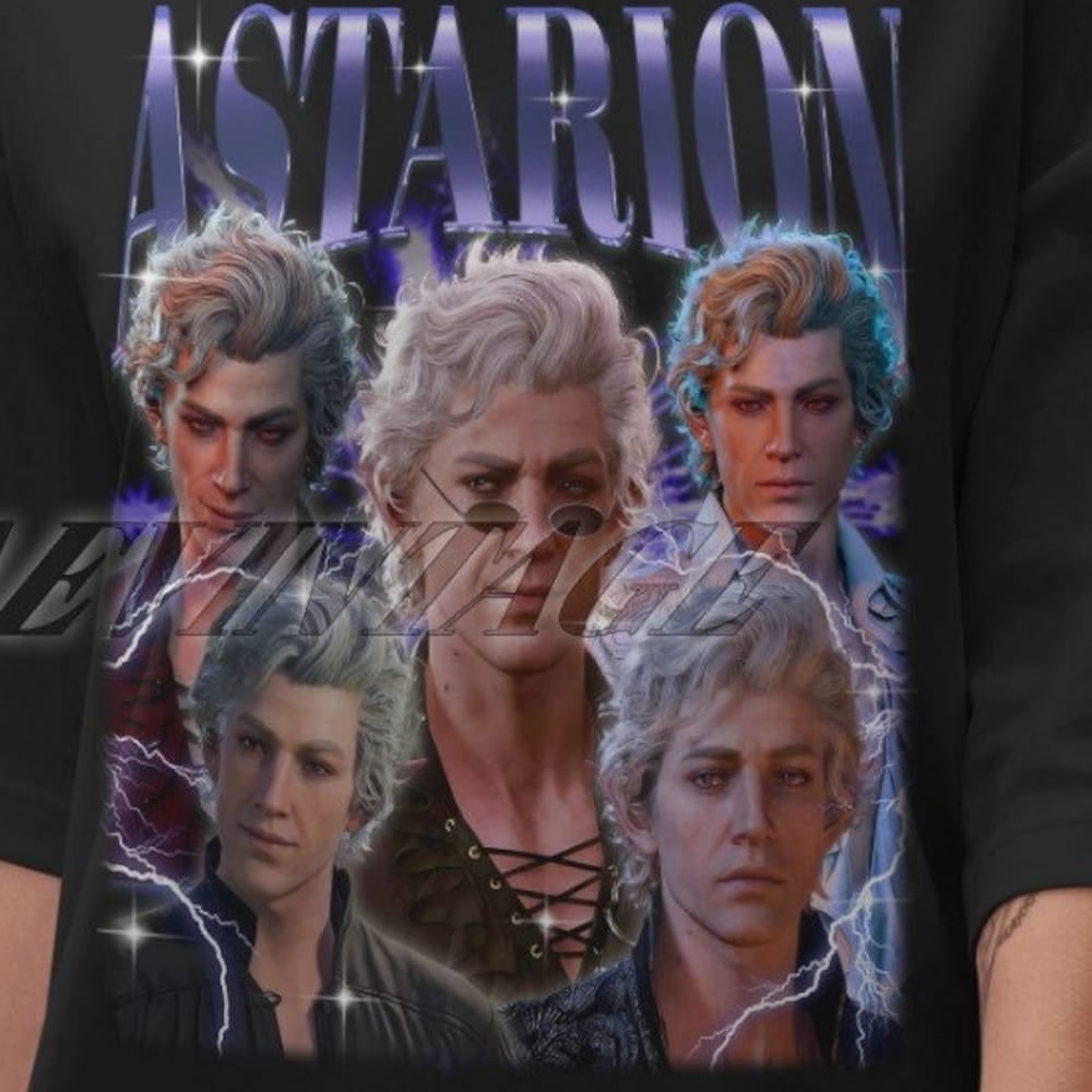 Astarion Baldurs Gate 3 Girl Dinner Vintage T-Shirt, Gift For Women and ...