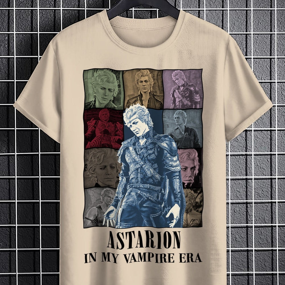 Astarion In My Vampire Era T Shirt, Astarion The Eras, Unisex Shirt ...