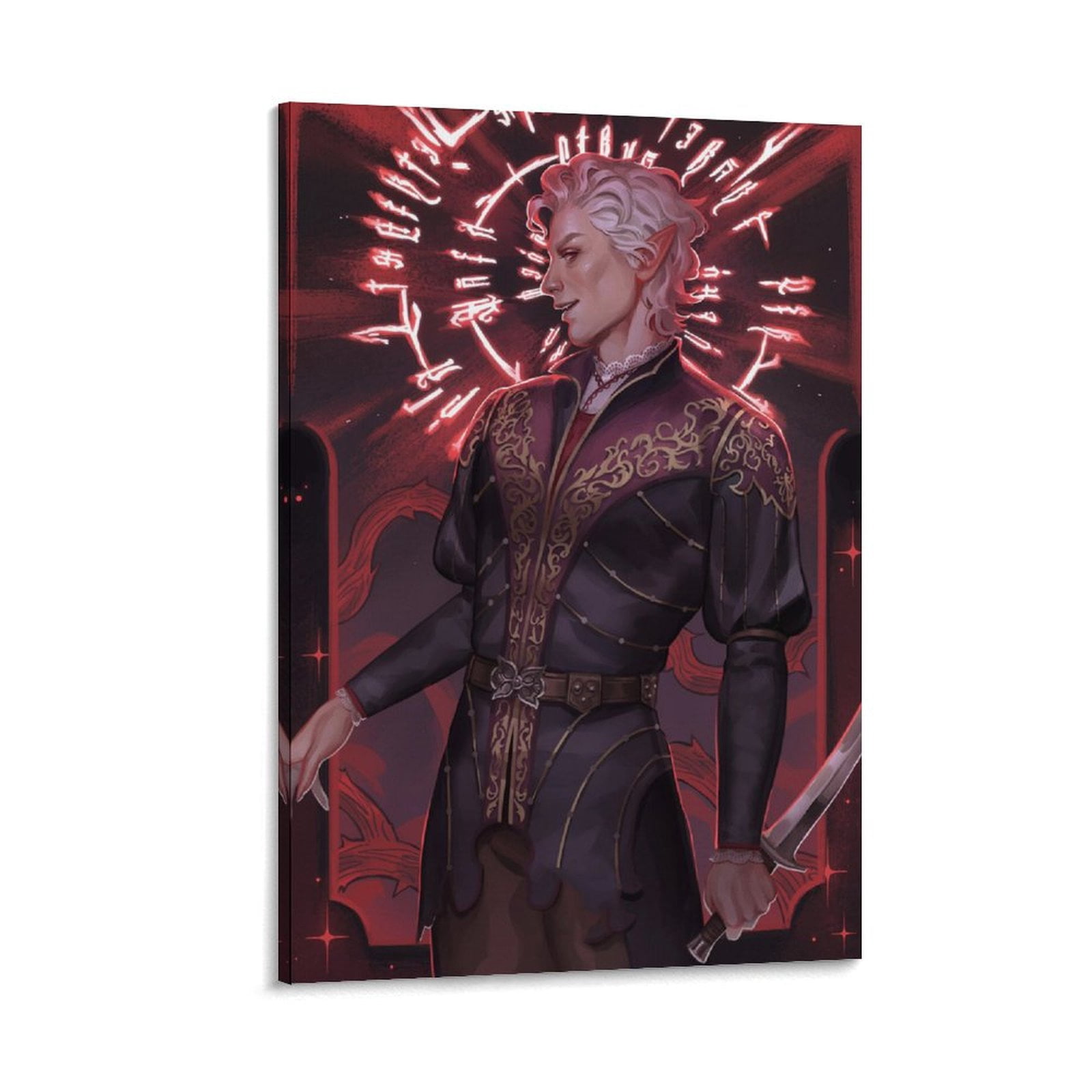 Astarion Poster Bg3 Room Aesthetic Poster Print Art Wall Painting ...