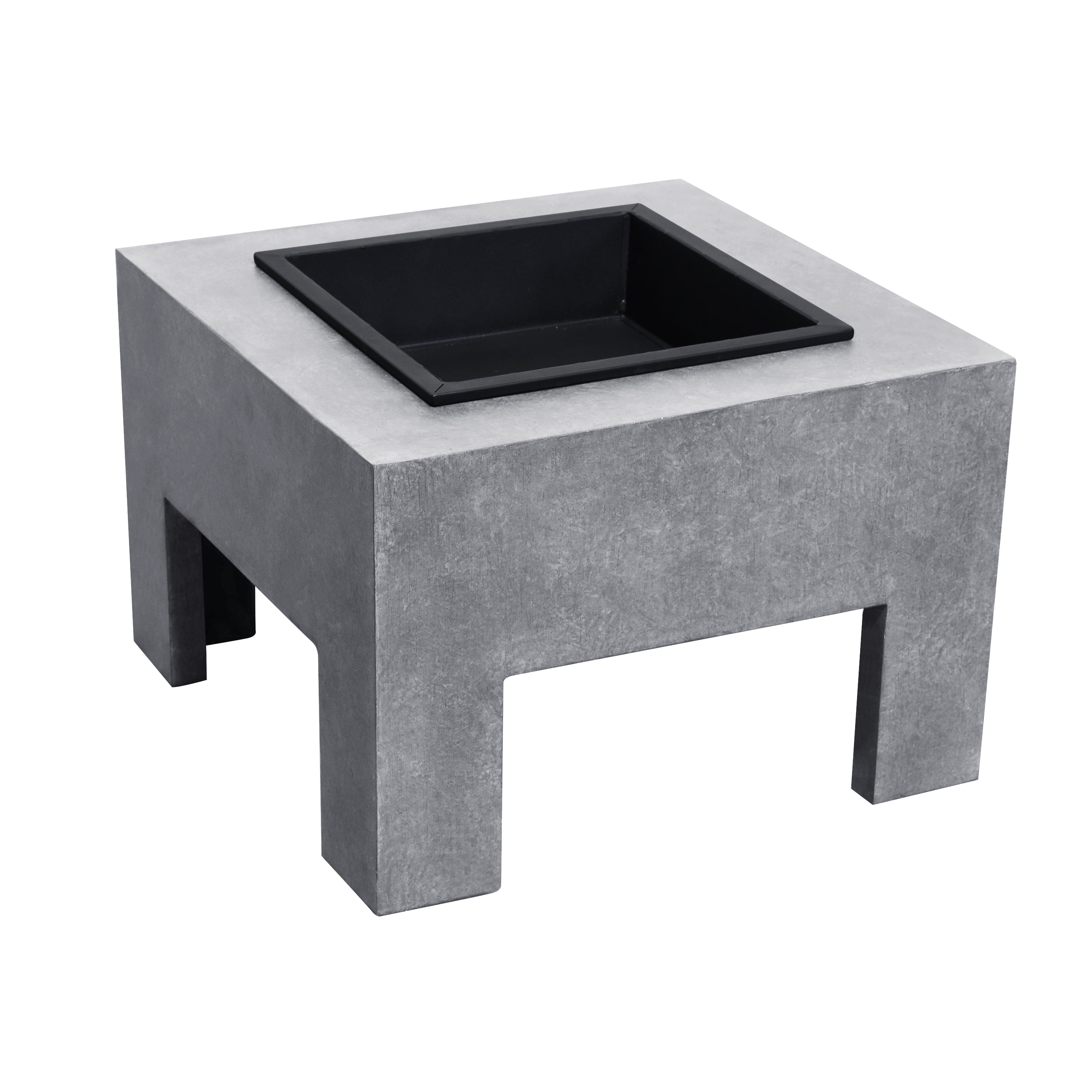 Astella Monolith Steel Wood Burning Fire Pit - Walmart.com