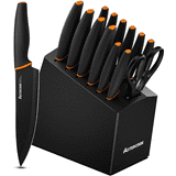 Astercook 14-Piece Kitchen Knife Set with High Carbon German Stainless ...