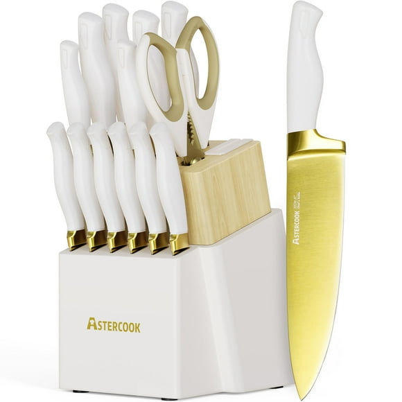 Astercook Knife Sets, Knife Block Sets and Kitchen Cutlery - Walmart.com