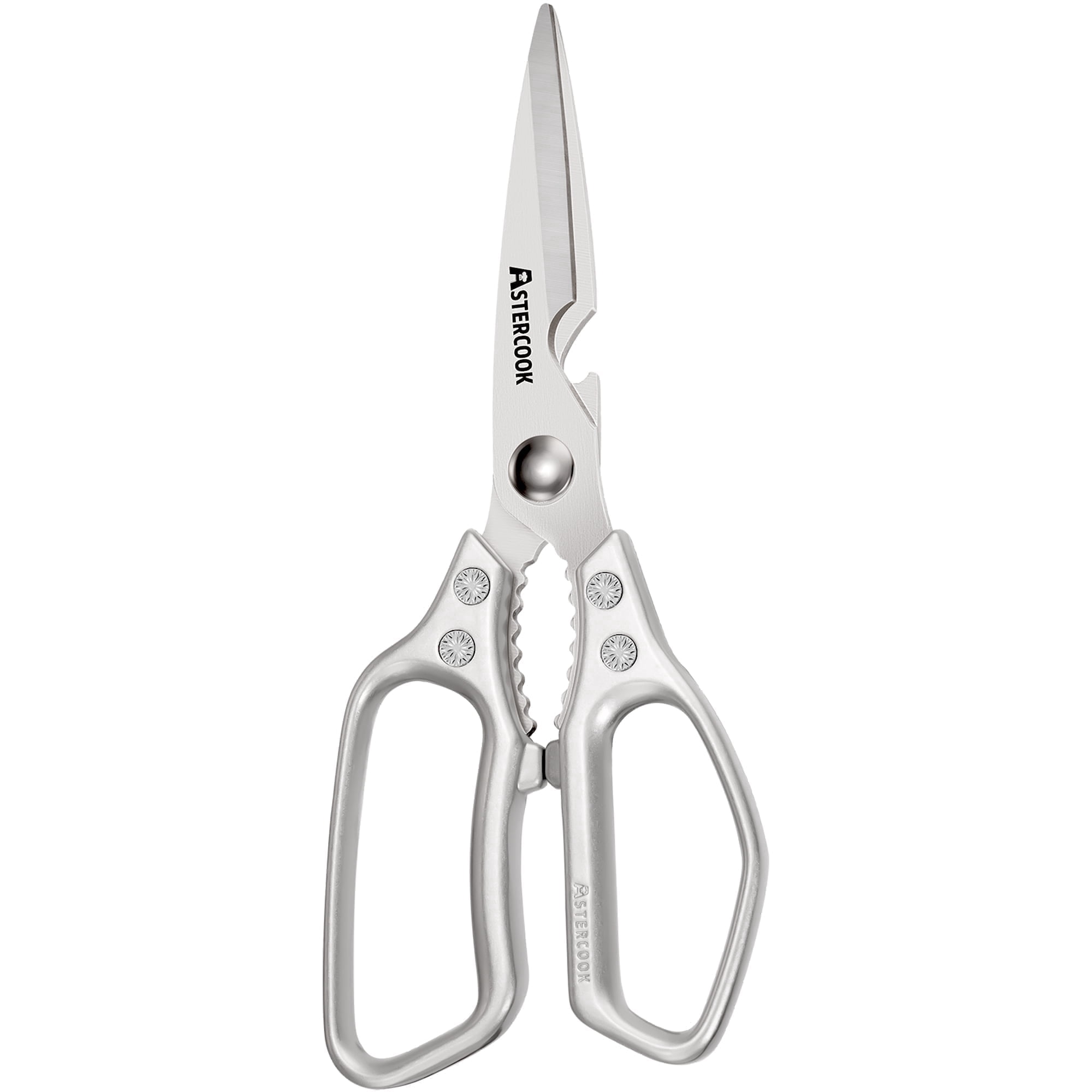 Astercook Heavy Duty Kitchen Scissors 9 Inch Stainless Steel All ...