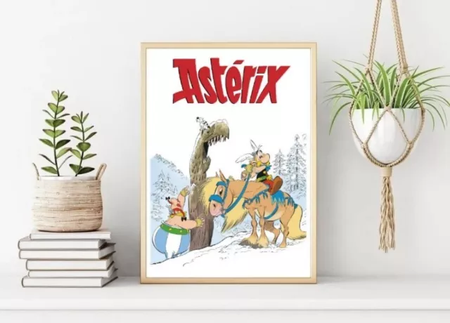 Asterix And Obelix Cartoon Comic Character Poster/Print NO FRAMED ...