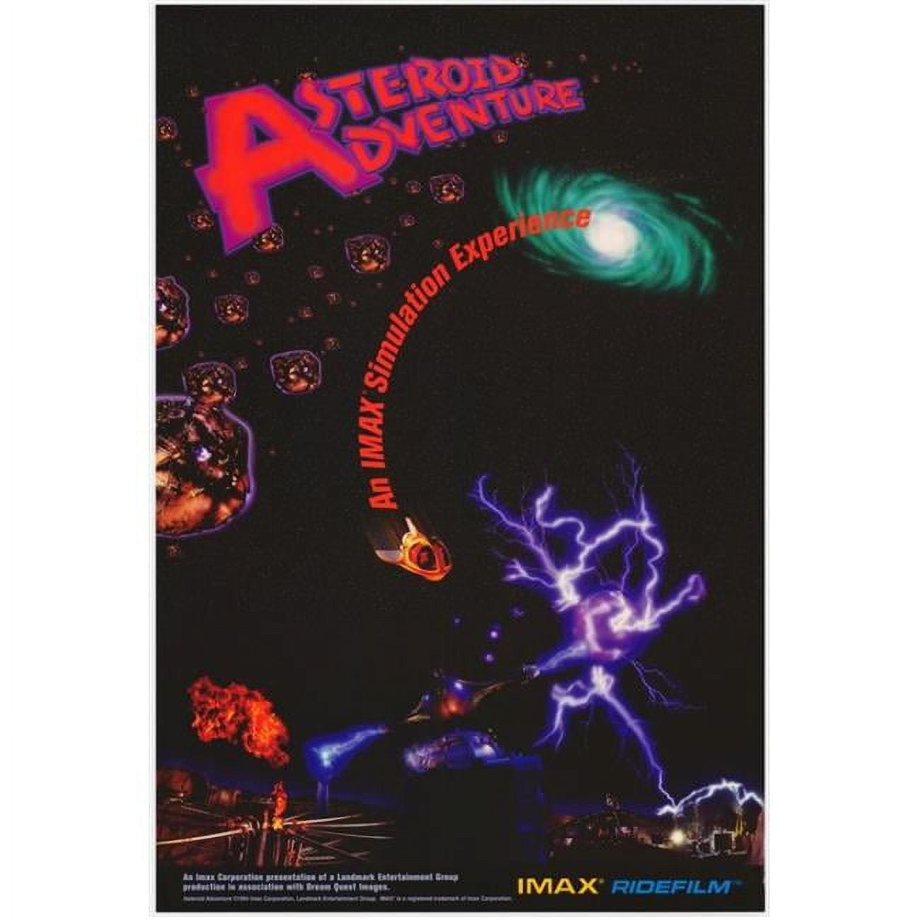 Asteroid Adventure Imax Movie Poster - 27 x 40 in. - Walmart.com