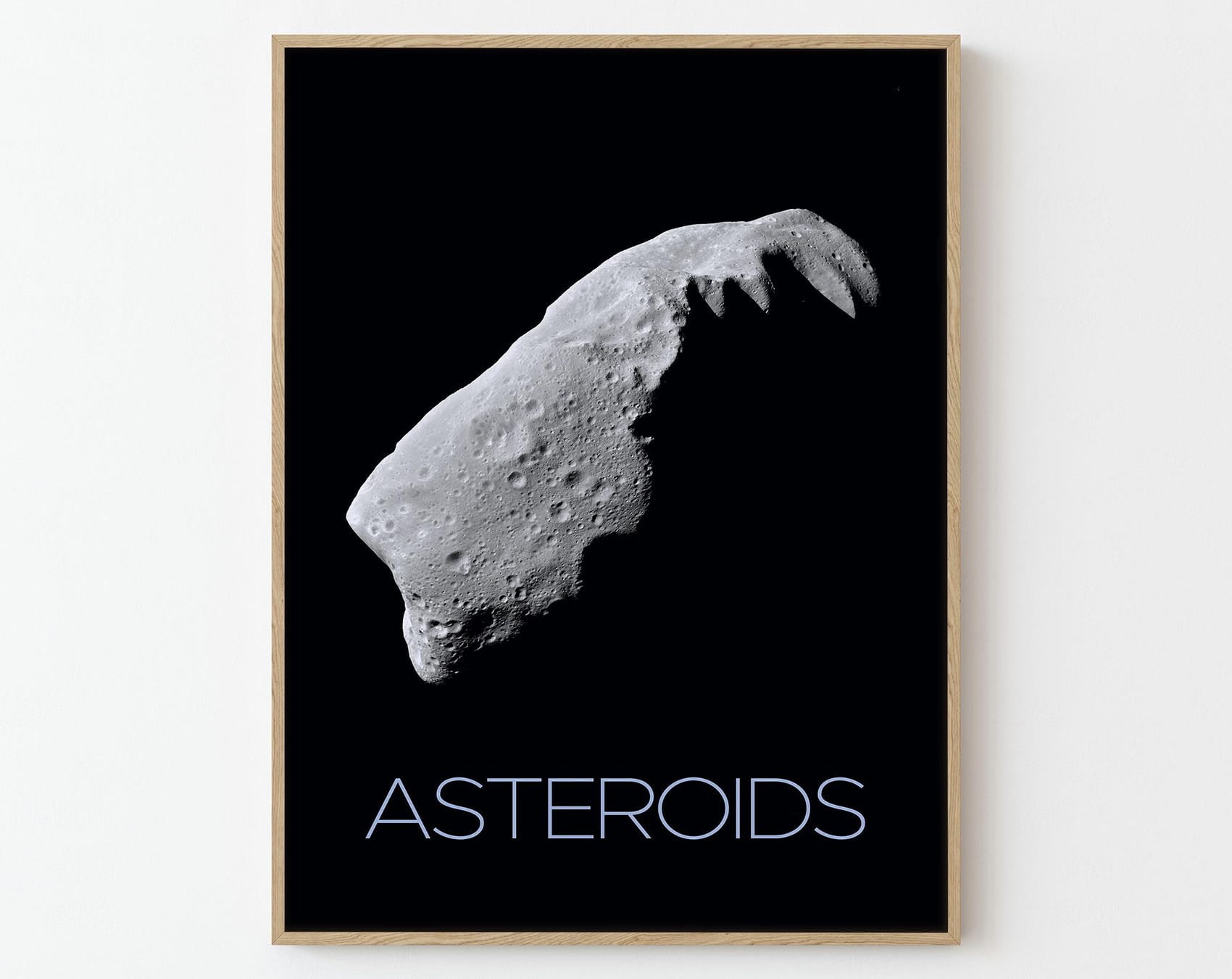 Asteroids NASA Space Travel Poster Print | Stars Planets Universe Cosmos, 12x18 UNFRAMED ...